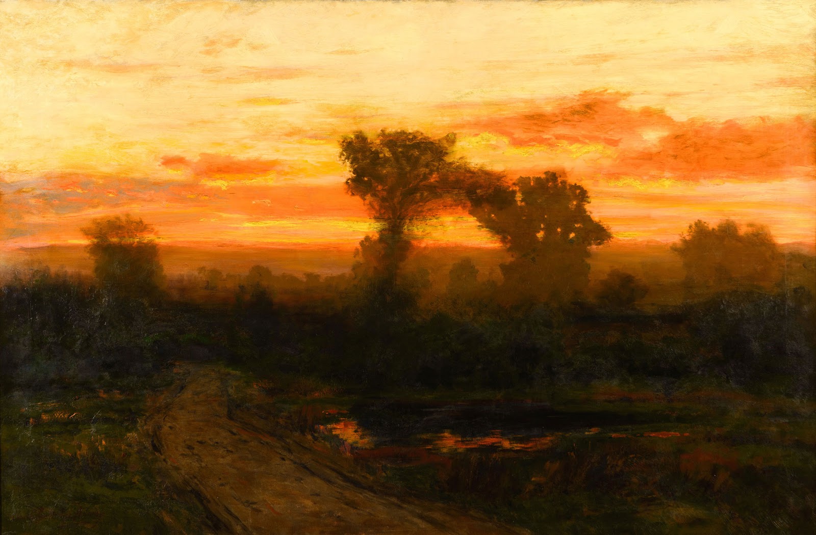 Charles Partridge Adams (1858-1942) Landscape painter | Tutt'Art ...
