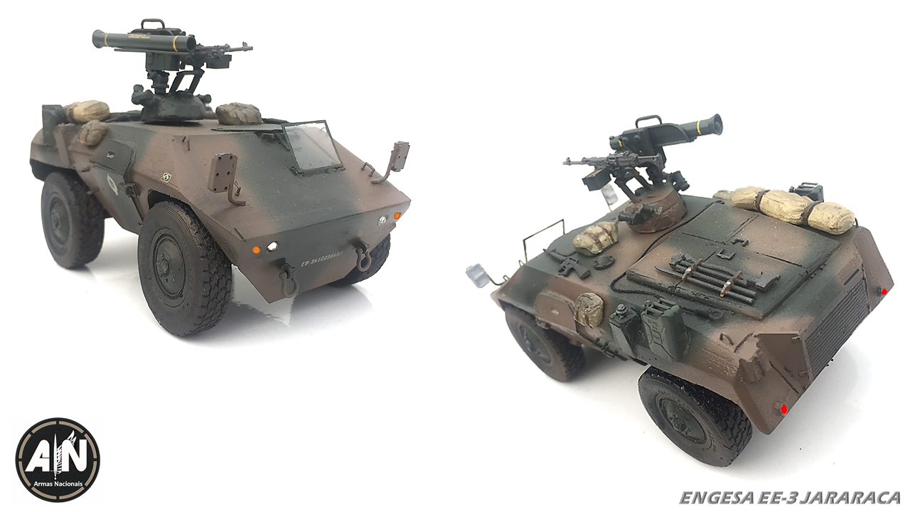 Armas Nacionais - Modelismo & História: Engesa EE-3 Jararaca no Brasil
