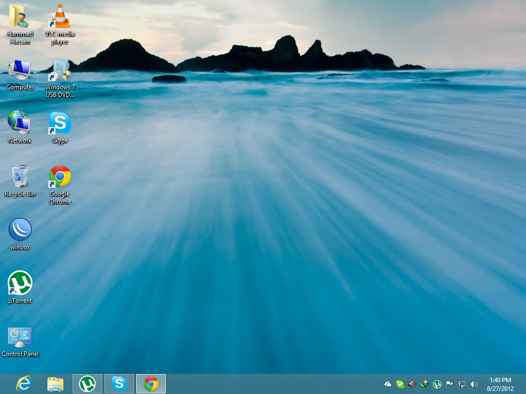 Windows 8 Professional 32bit & 64bit: August 2012