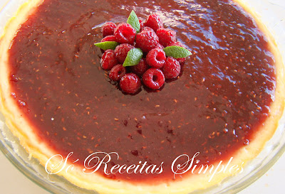 Só Receitas Simples: Cheesecake de Ricota e Cream Cheese