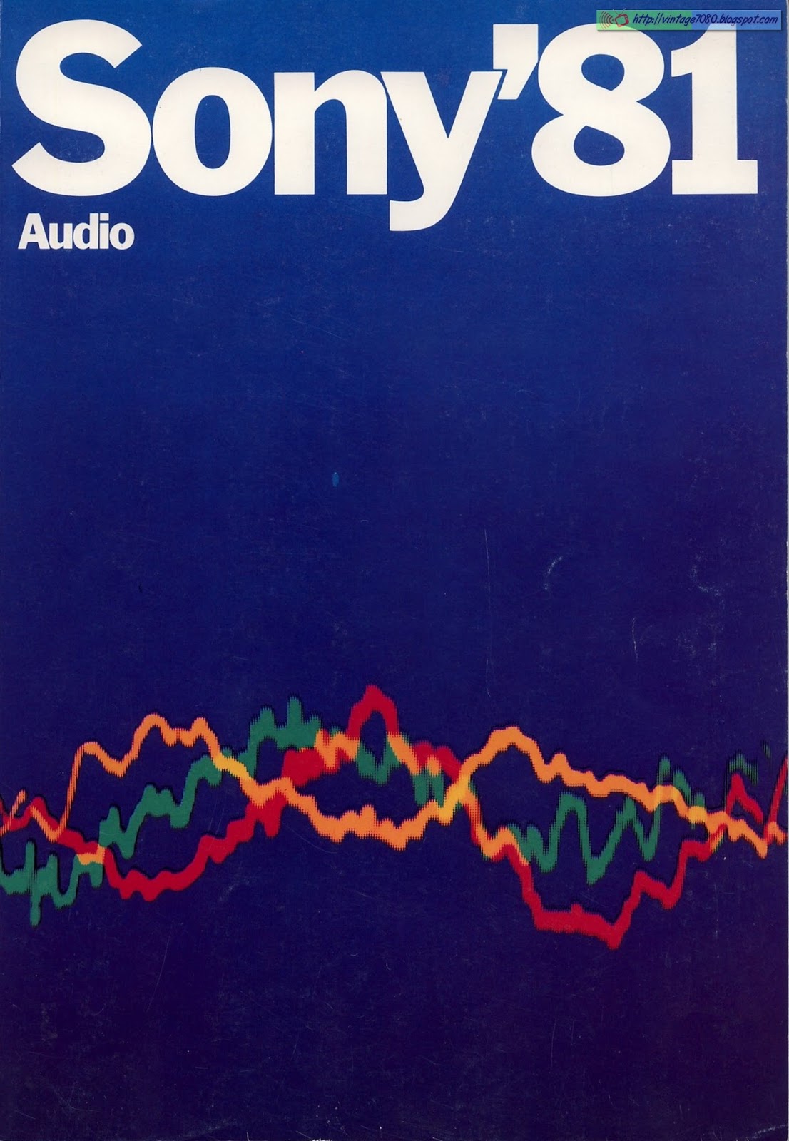 Vintage 70 80: Sony 28 - Catálogo 1981