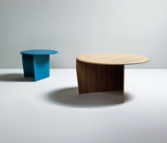 avant garde design: disc tables.
