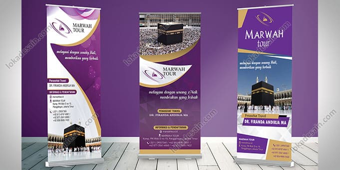 Jasa Desain Banner, Roll-banner, X-Banner, Spanduk dan Backdrop