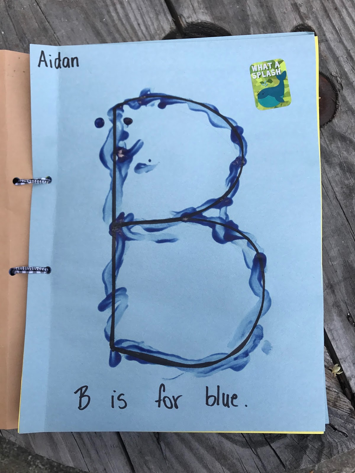Serendipitous Discovery: DIY Toddler Alphabet Book