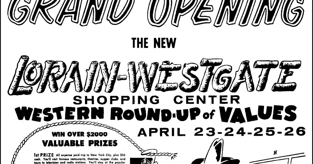 Brady's Bunch of Lorain County Nostalgia: Grand Opening of Westgate ...