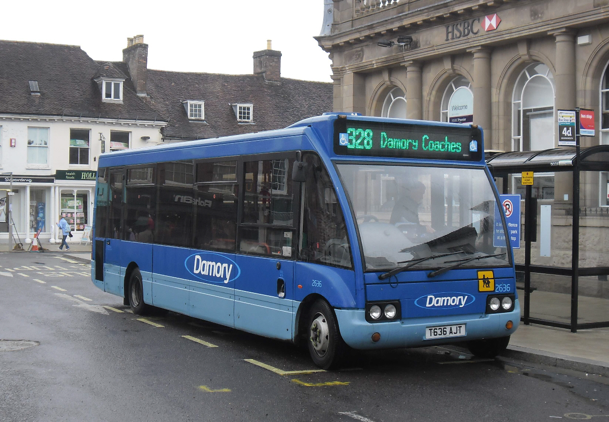 Southern England Bus Scene: Wimborne Minster