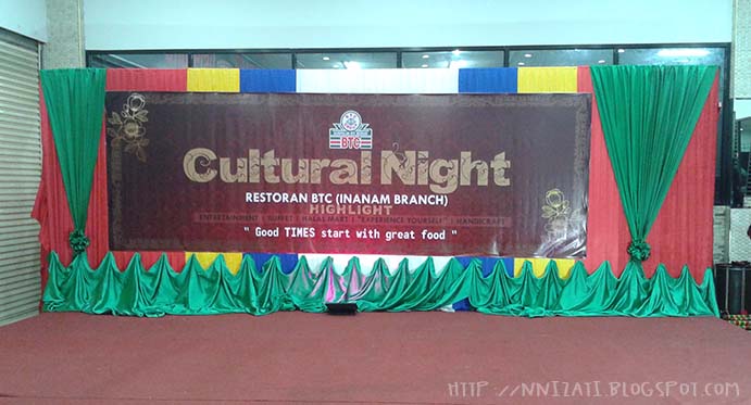 Saturday Night - Food Fiesta & Cultural Night @ Restoran BTC (Inanam ...