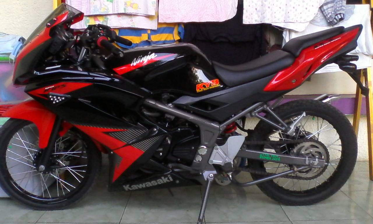 Modifikasi Simple Ninja 150 rr new keren abis - Modif Ganteng