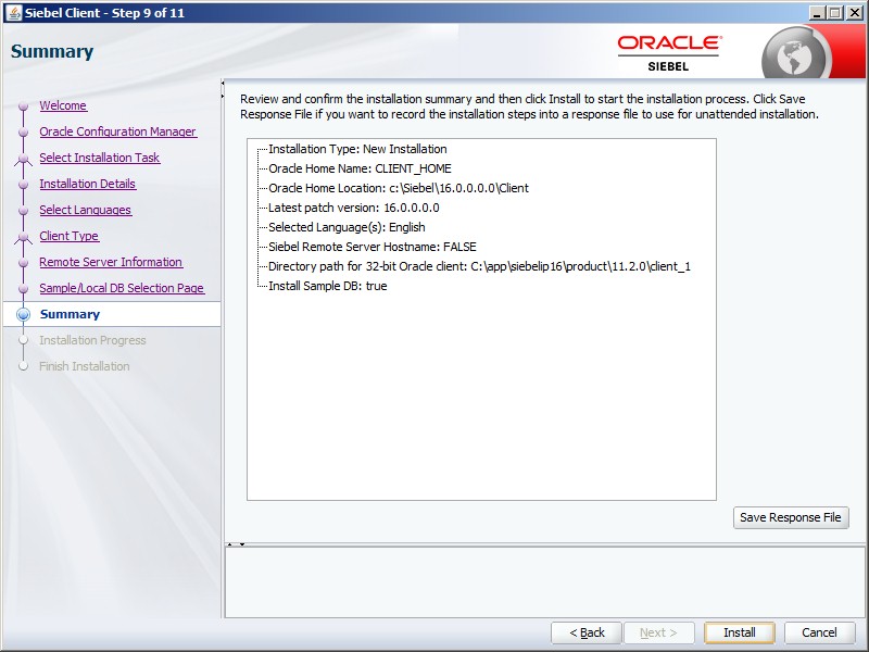 Learn Siebel CRM Today | 123Siebel: Siebel IP16 - Steps to Install ...
