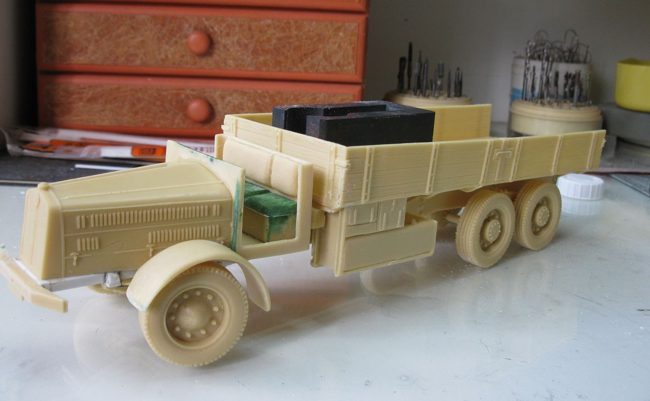 Panzerserra Bunker- Military Scale Models in 1/35 scale: Faun L900 D567 ...