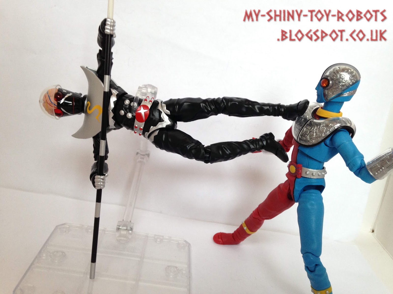 My Shiny Toy Robots: Toybox REVIEW: S.H. Figuarts Hakaider Squad (Red ...