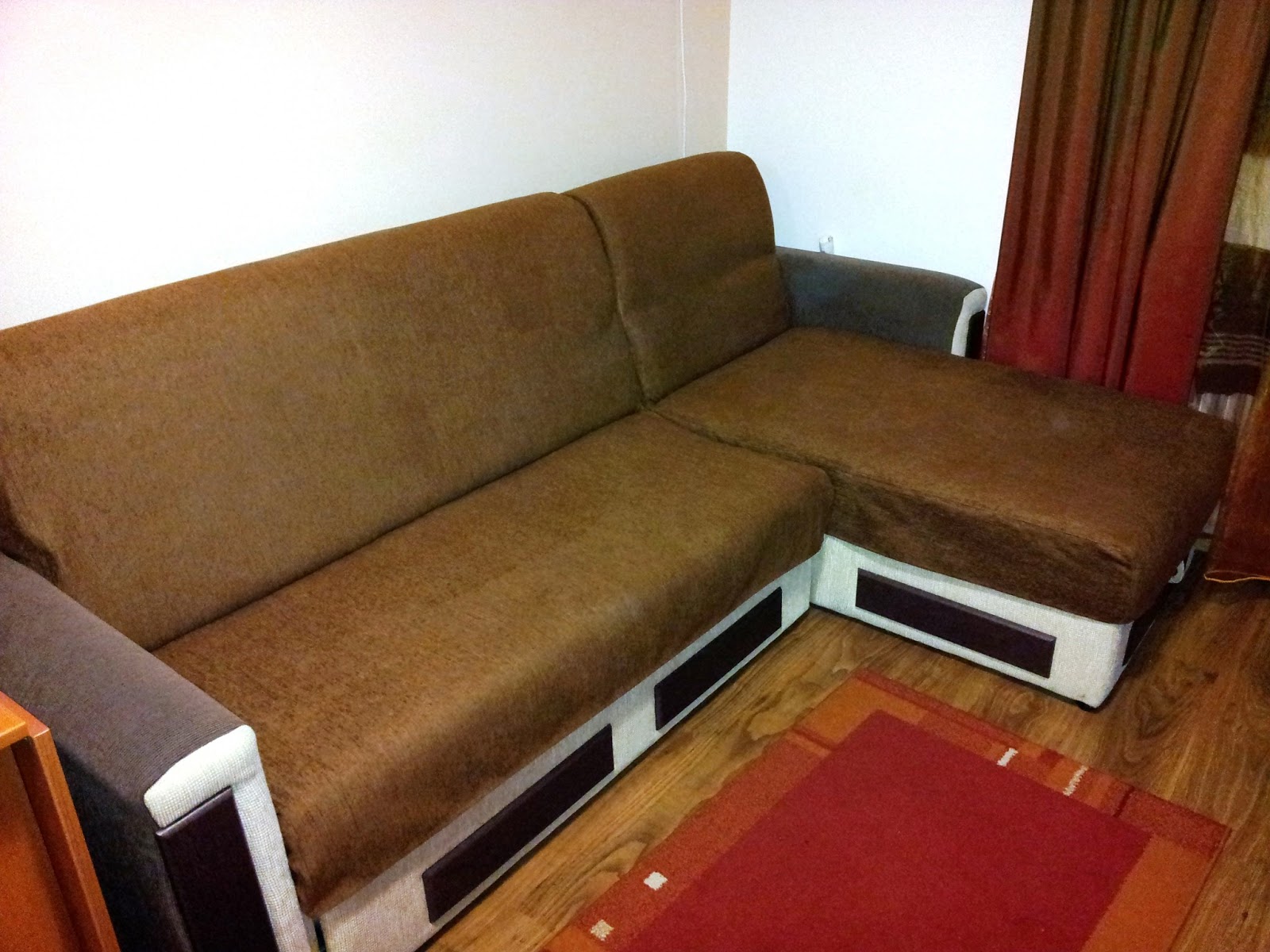 Huse canapele realizate cu maiestrie.: Husa canapea in forma de L