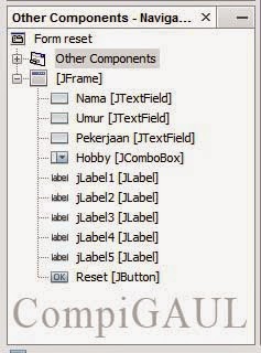 Membuat Tombol Reset Pada Frame Entry Data Netbeans « compi gaul