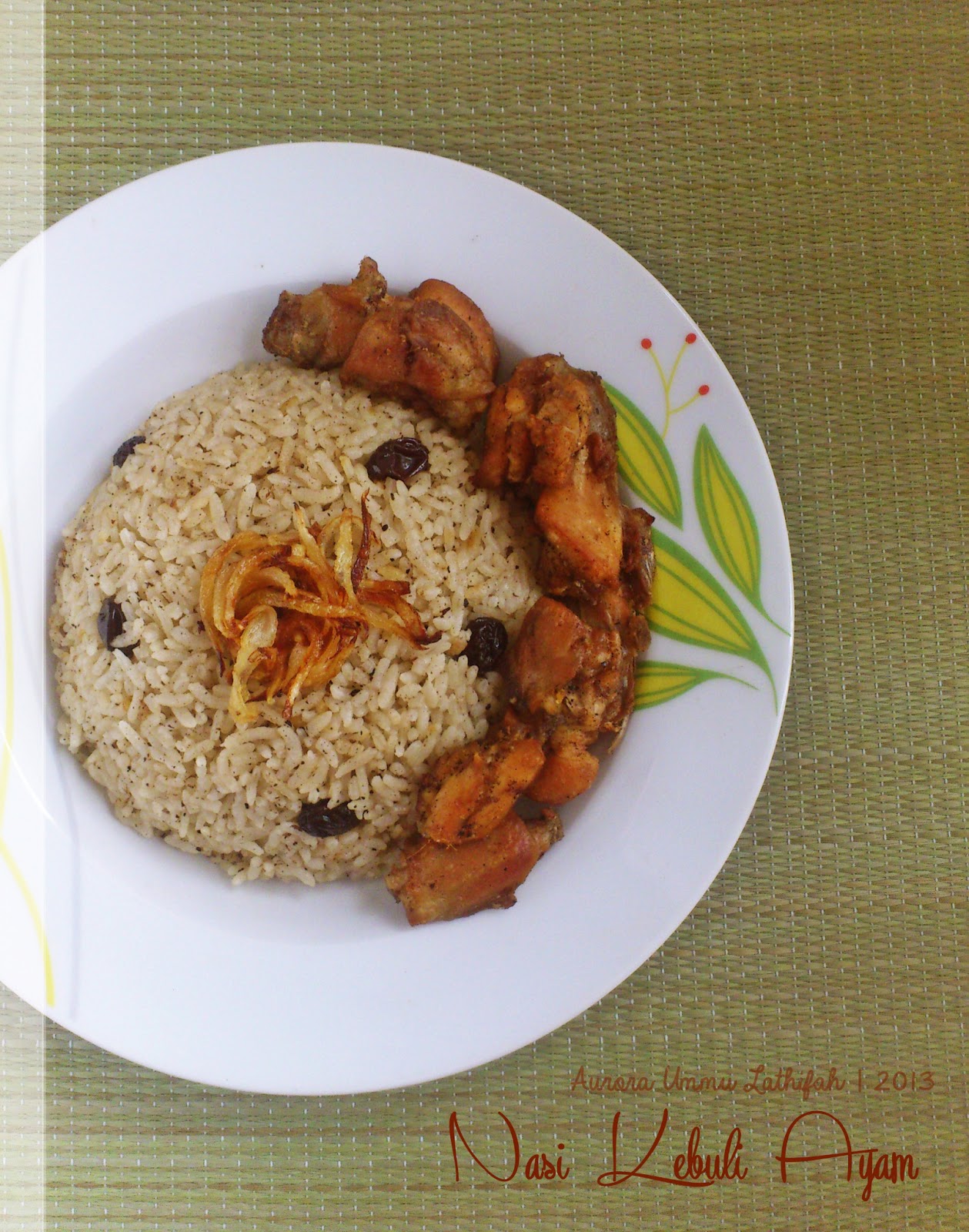 Dapurnya Ummu Lathifah: Nasi Kebuli Ayam