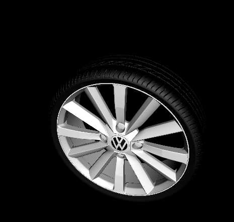 Roda Volkswagen - zModeler - P3D Mods