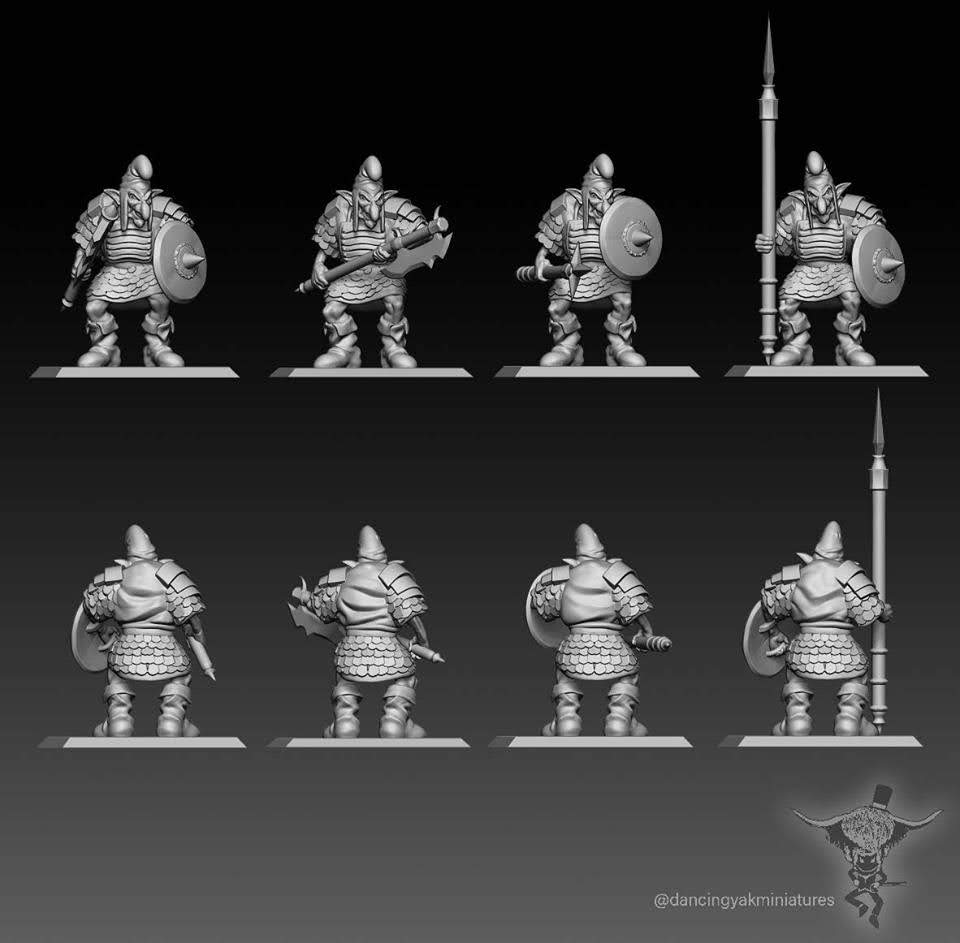 10mm Wargaming: Update 10mm & 28mm Dwarfs & Hobgoblins from Dancing Yak ...