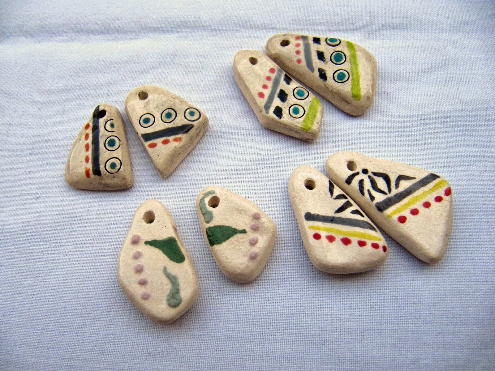 Art Bead Scene Blog: A little extra from the studio - new ceramic beads ...