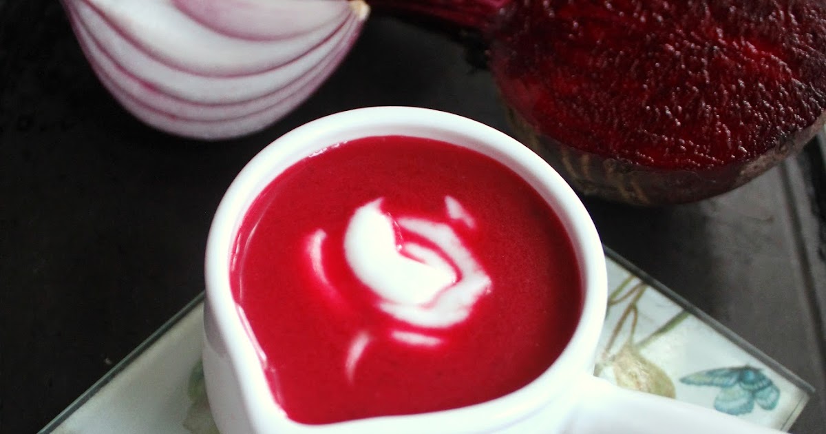 210: Sopa Borsch, de betabel, col y cebolla roja | 365 SOPAS CON COLOR