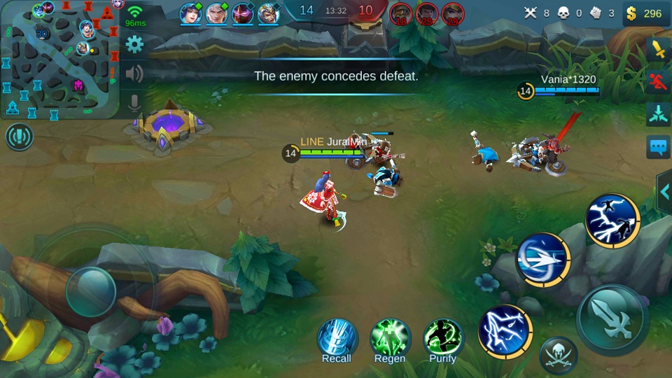 Posisi Lane Map Dan Jungle Di Mobile Legends