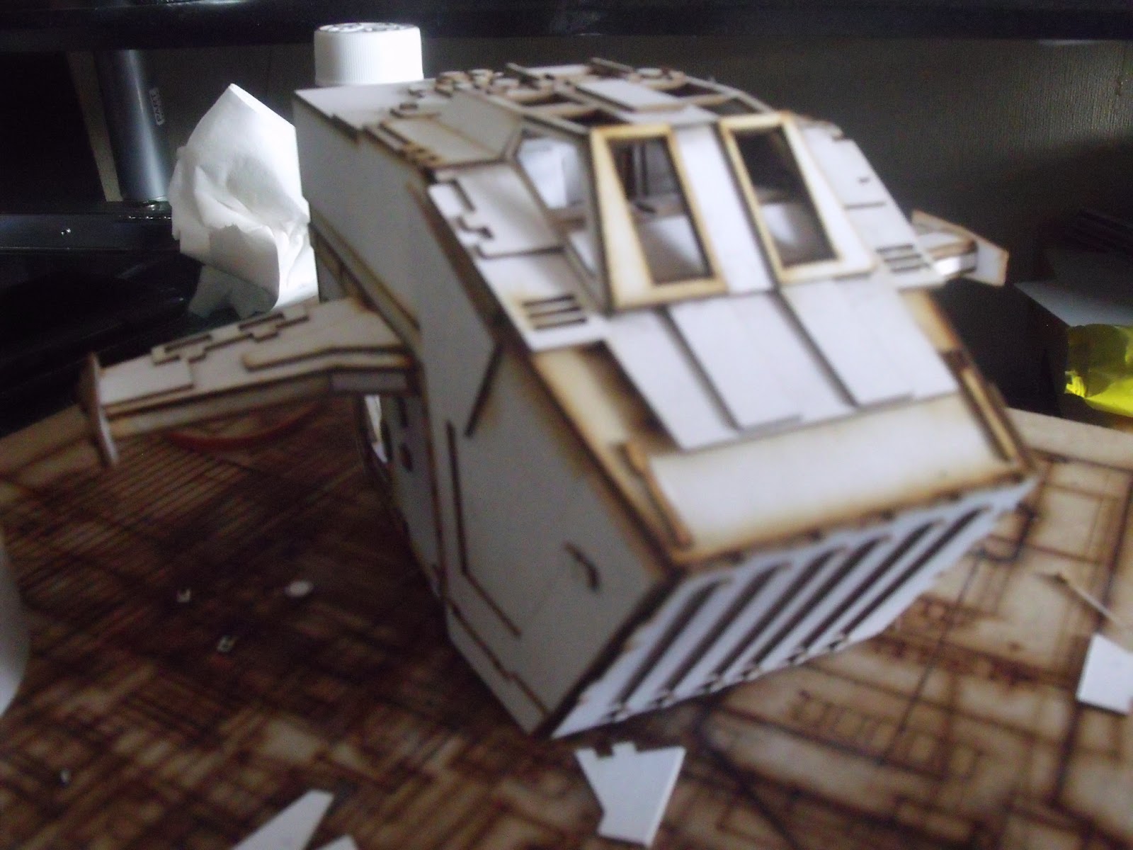 Limited Edition Warhammer models: Warhammer papercraft model - scratch ...