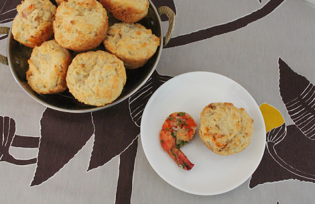 Food Lust People Love: Shrimp Scampi Muffins #MuffinMonday