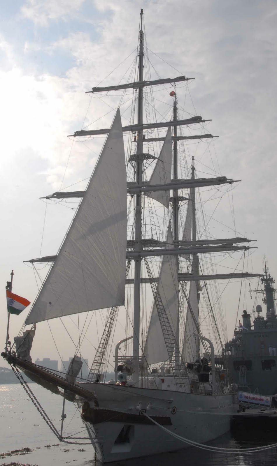 INS Tarangini gets a sister sailship: the INS Sudarshini - Broadsword ...