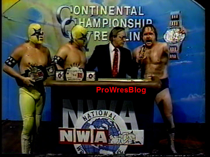 ProWresBlog: Continental Championship Wrestling Vol. 1 1985 Part 1