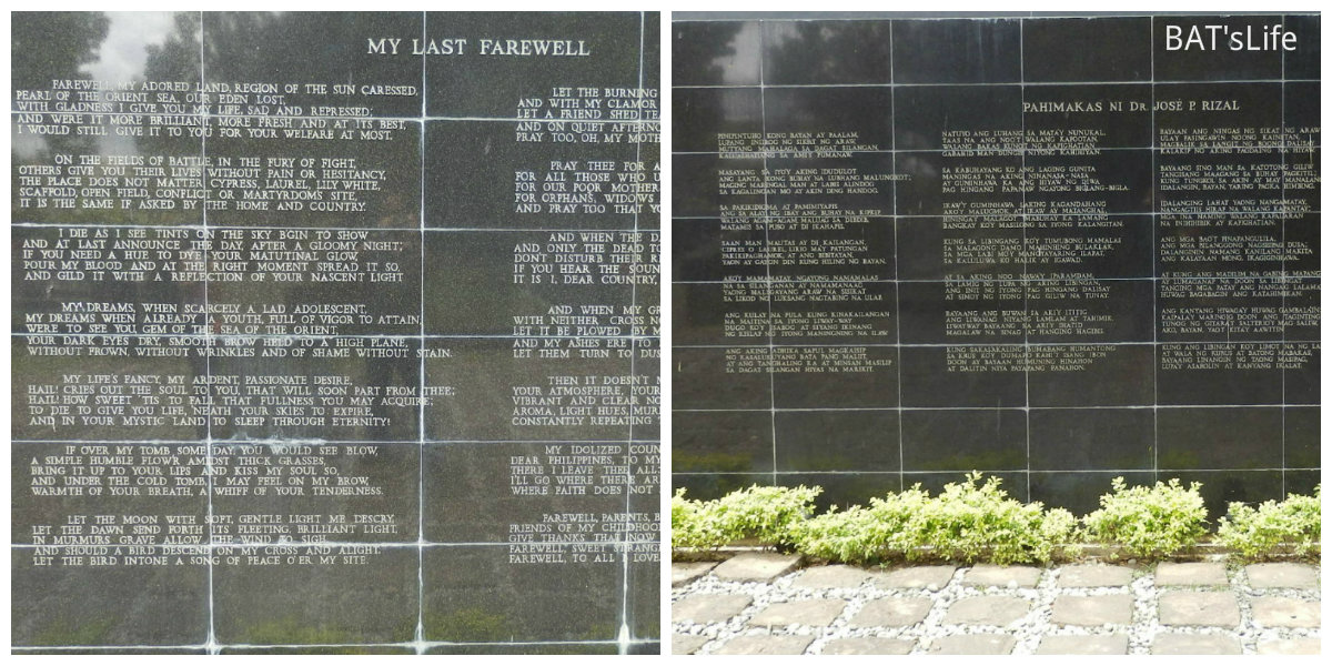 The Exact Place of Jose P. Rizal's Execution