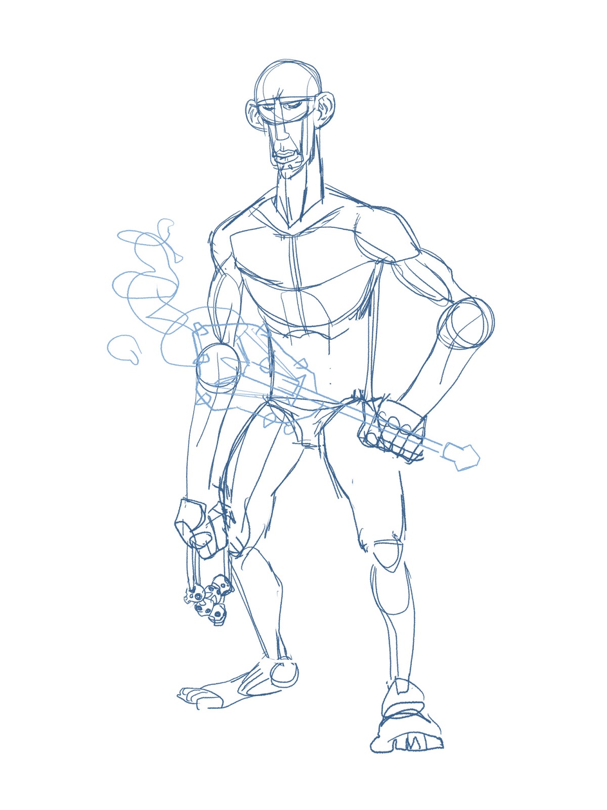 Sketches of M. S. Corley: Giant Sketch