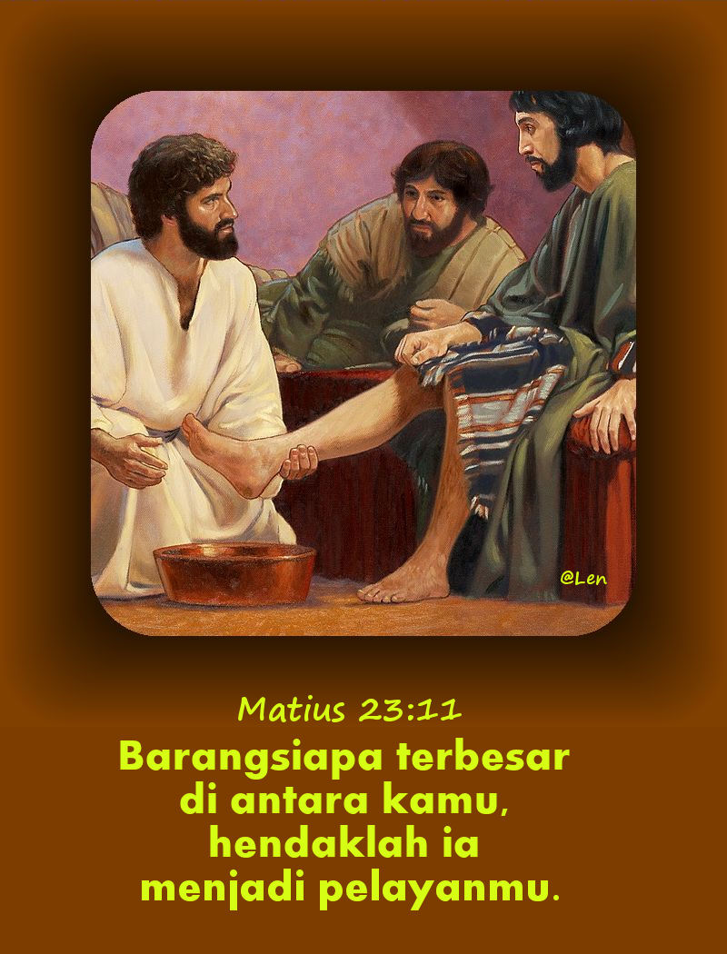 Selamat Pagi - Selamat Bekerja: Renungan Pendek (Matius 23:11)