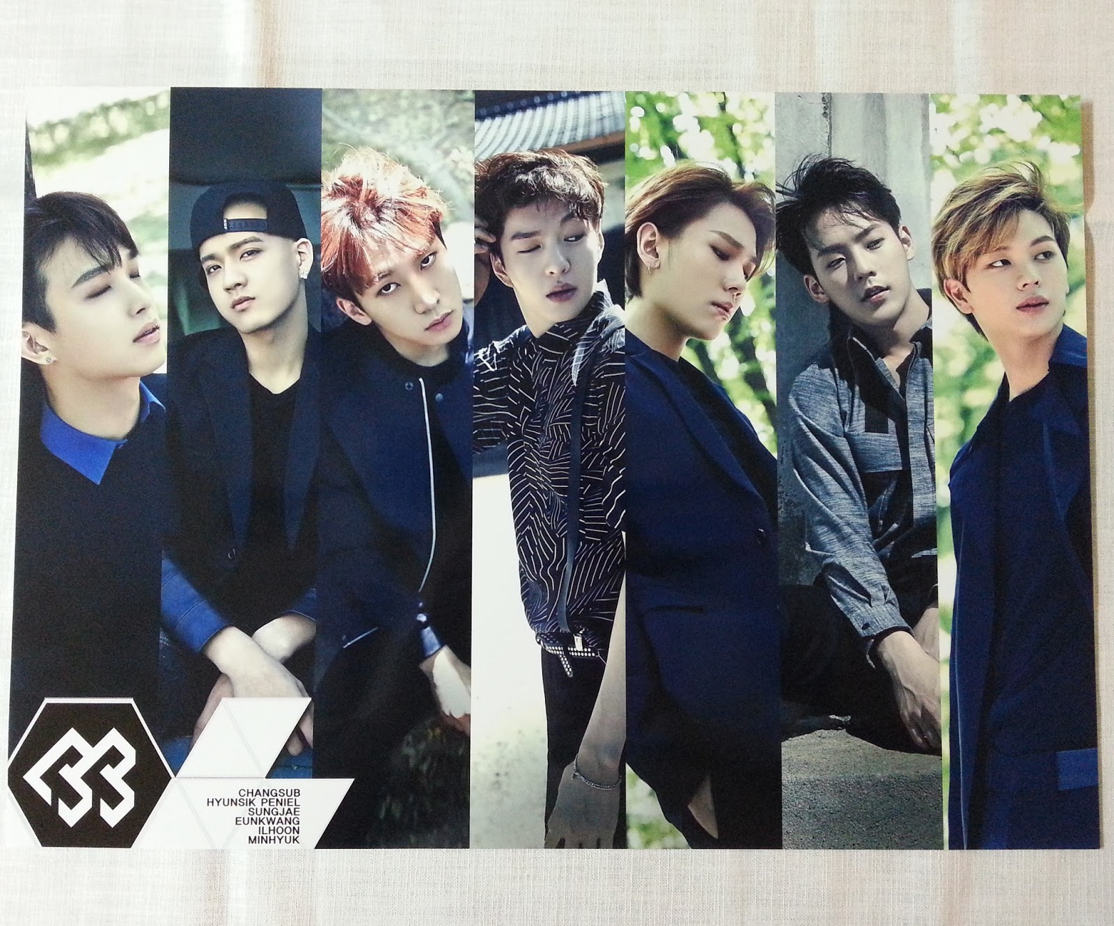 Hyuny's Collection: BTOB Photo Poster A3 Bromide KPOP Star Gift Hard Tube