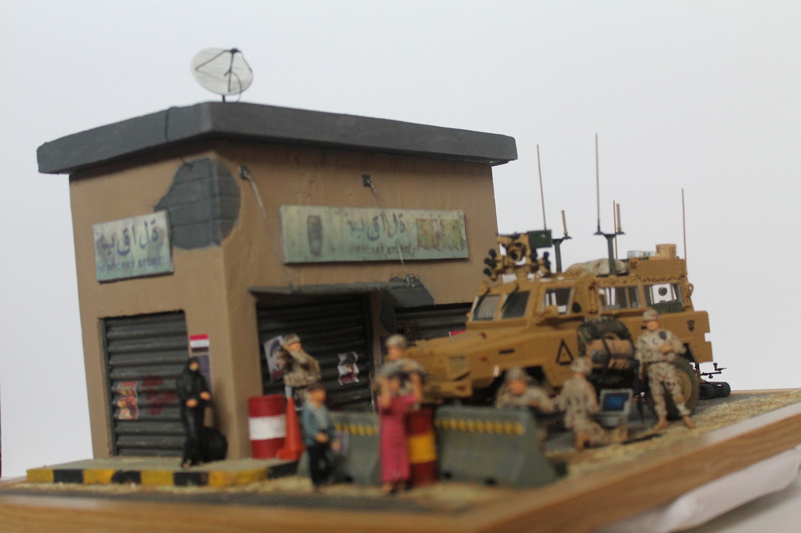 Dan's model blog: IRAQ DIORAMA