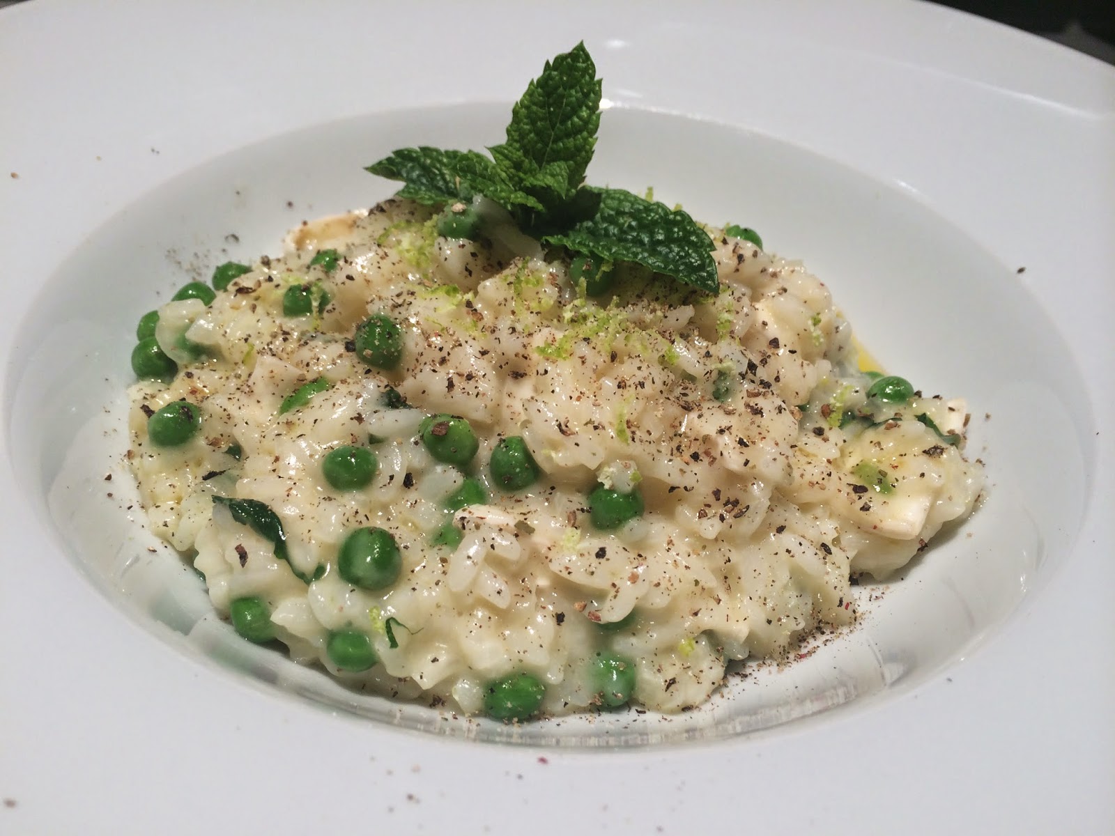 Cooked With Love: Risotto met erwtjes en geitenkaas