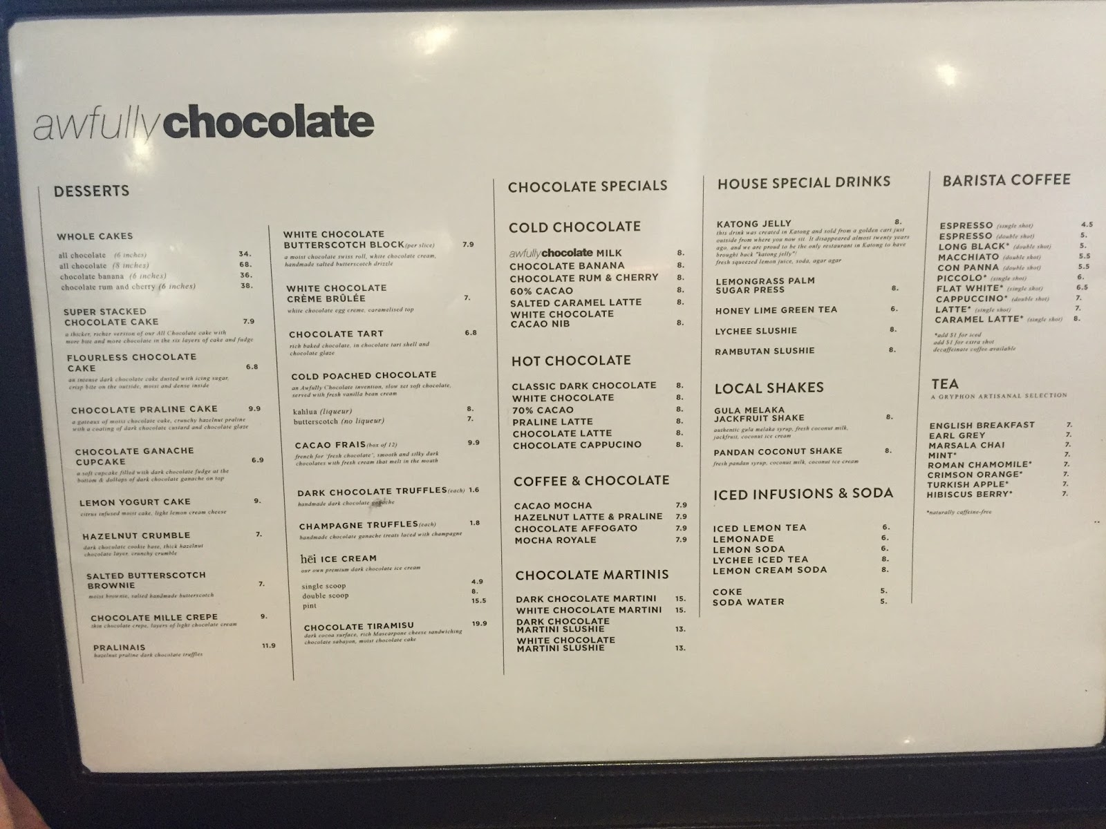nine thirty by awfully chocolate, east coast road. - noms.