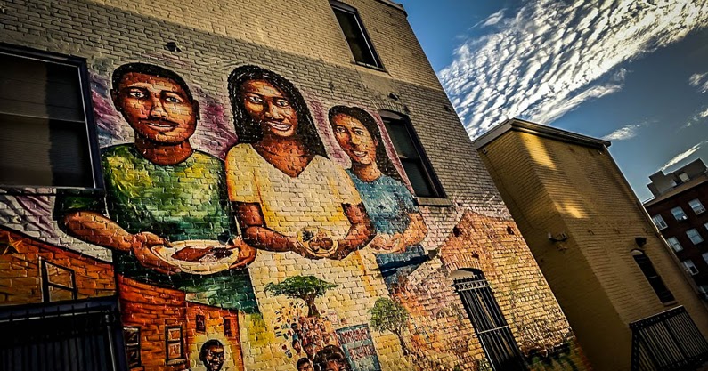 One Photograph a Day: Monday Mural: Immigrants