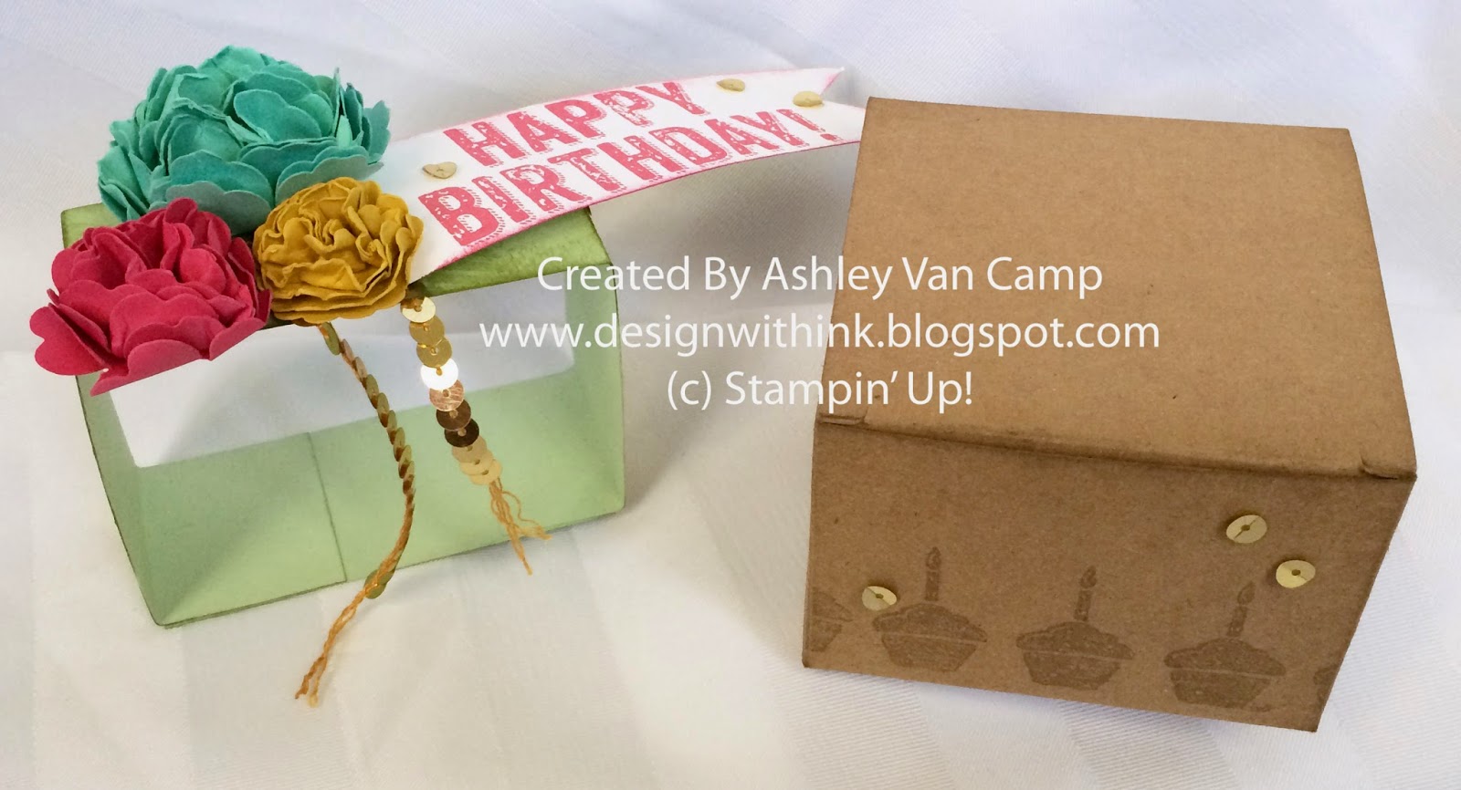 Design With Ink: Paper Flowers Birthday Fun...