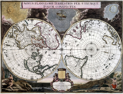 World Map 17th Century | Ancient world maps