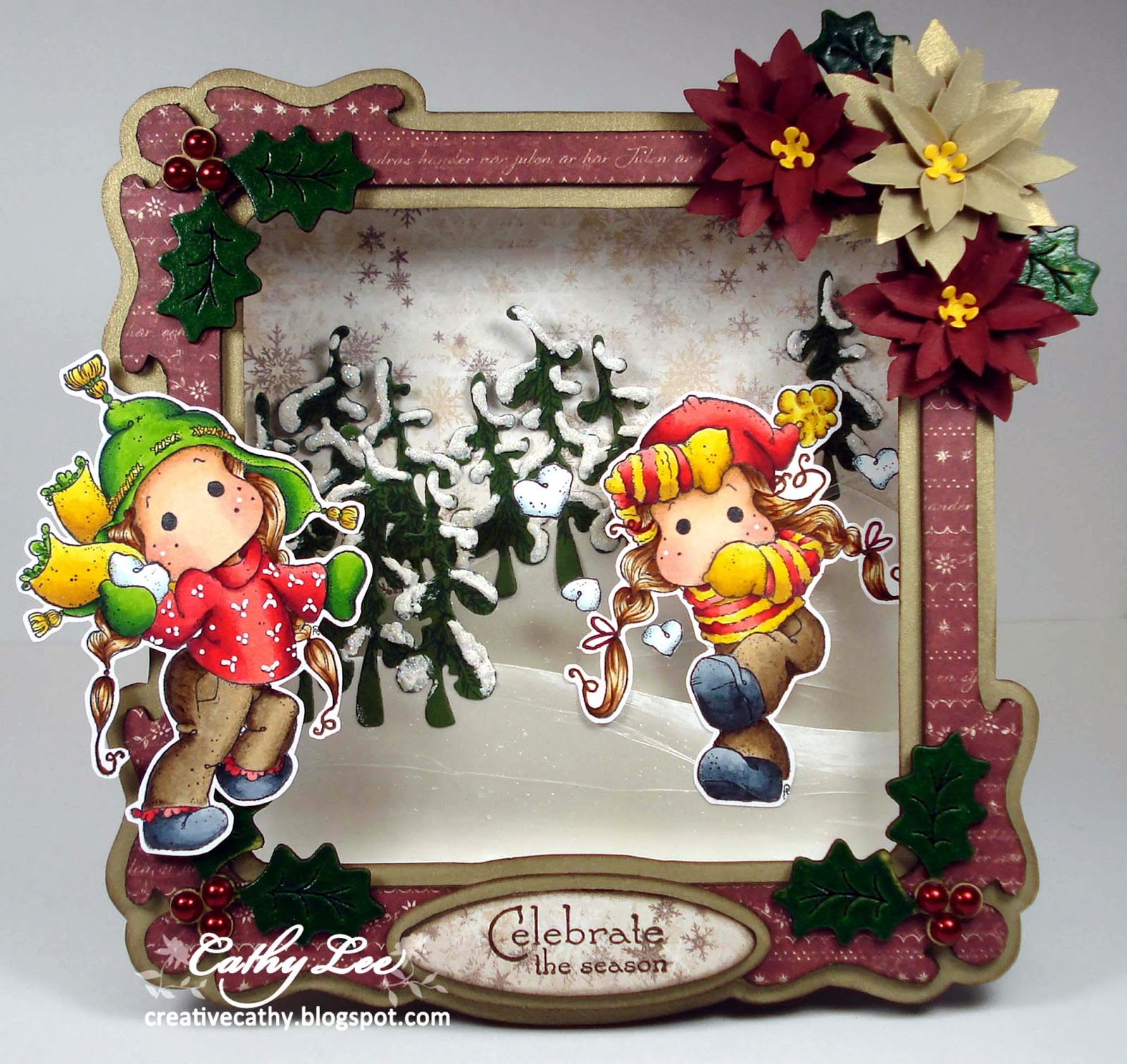 Cathy's Creative Place: 3D Shadow Boxes NOW at Magnolia-licious