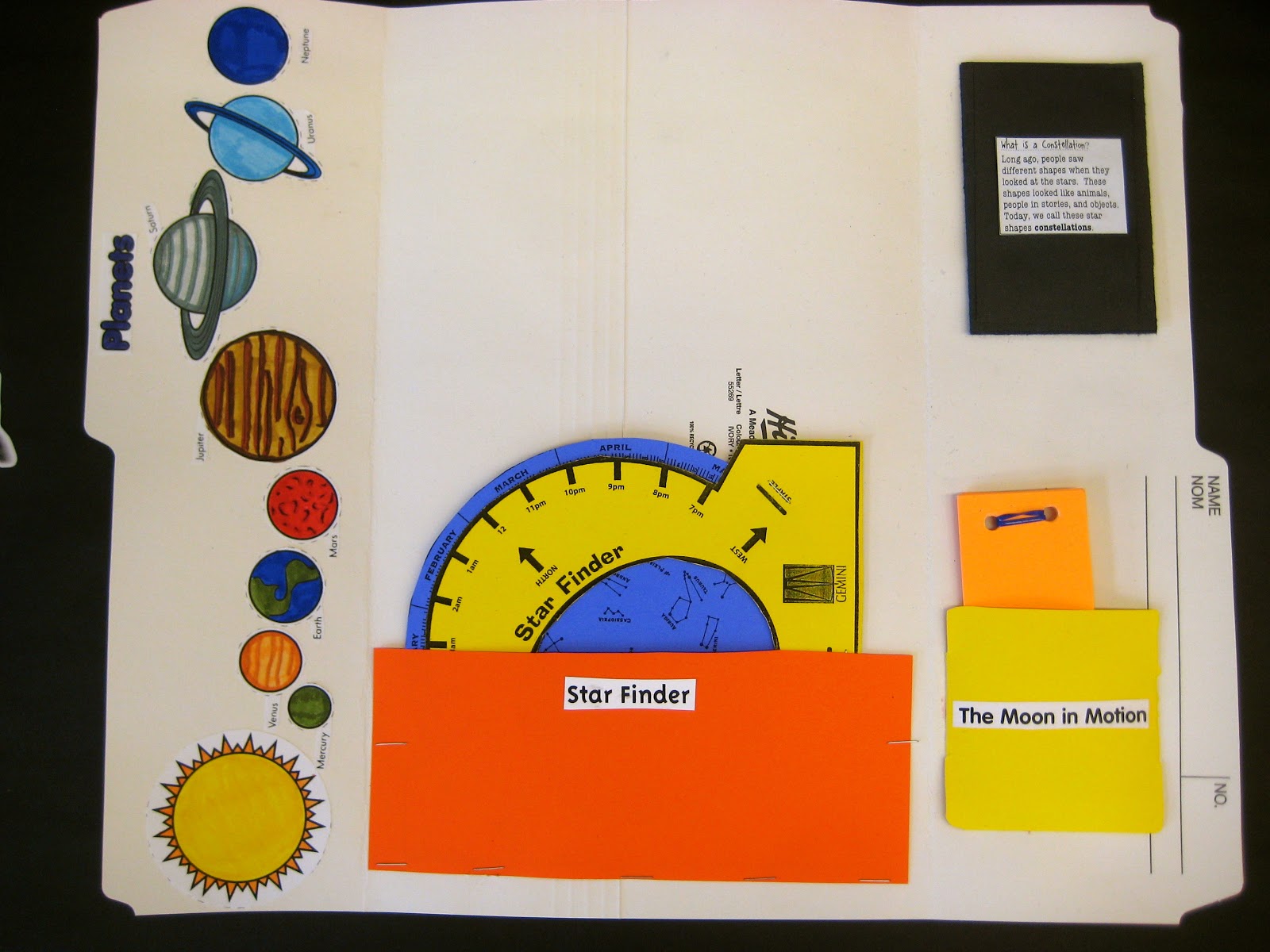 Ms. Liebel's Classroom: Space Unit Lapbook
