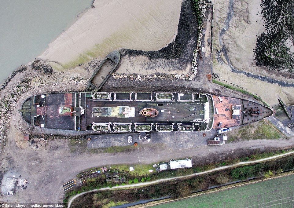 Deserted Places: The abandoned 'Duke of Lancaster' ship in Wales