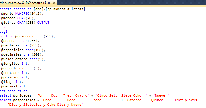 Programando con Visual Basic.Net 2019: Procedimiento almacenado para ...