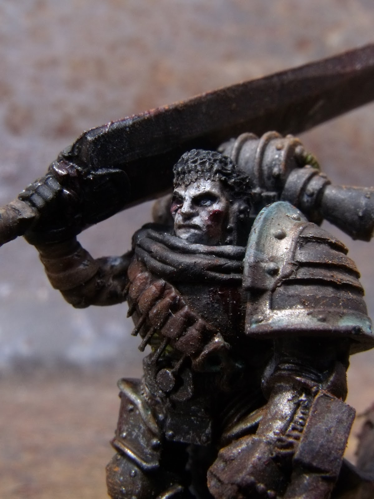 I'm alone with a dream: Kitbashing 40K Guts: time for a miracle?