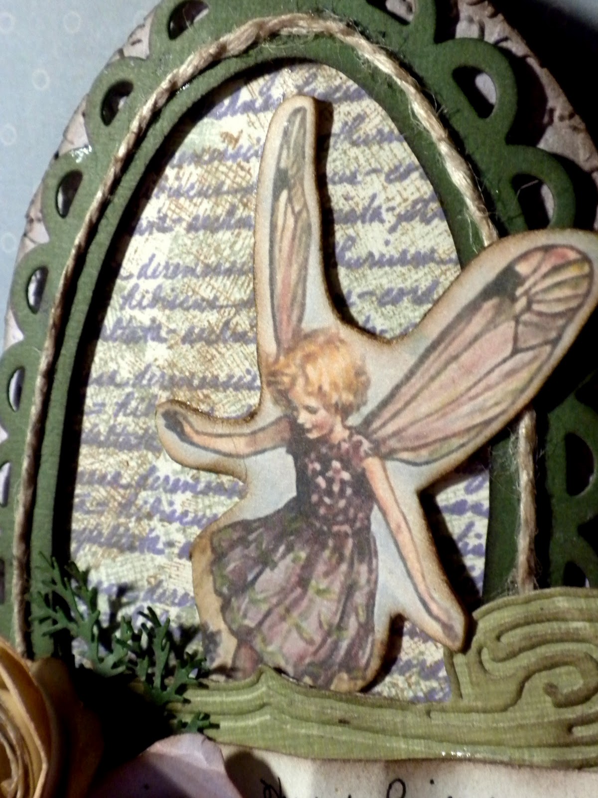 Kinda Krafty...eh?: Fairy Birthday Card...