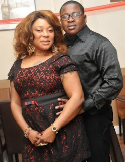 Yoruba Actor Tayo Babatunde Bernard, Baba Tee Poses With Wife "I Love ...