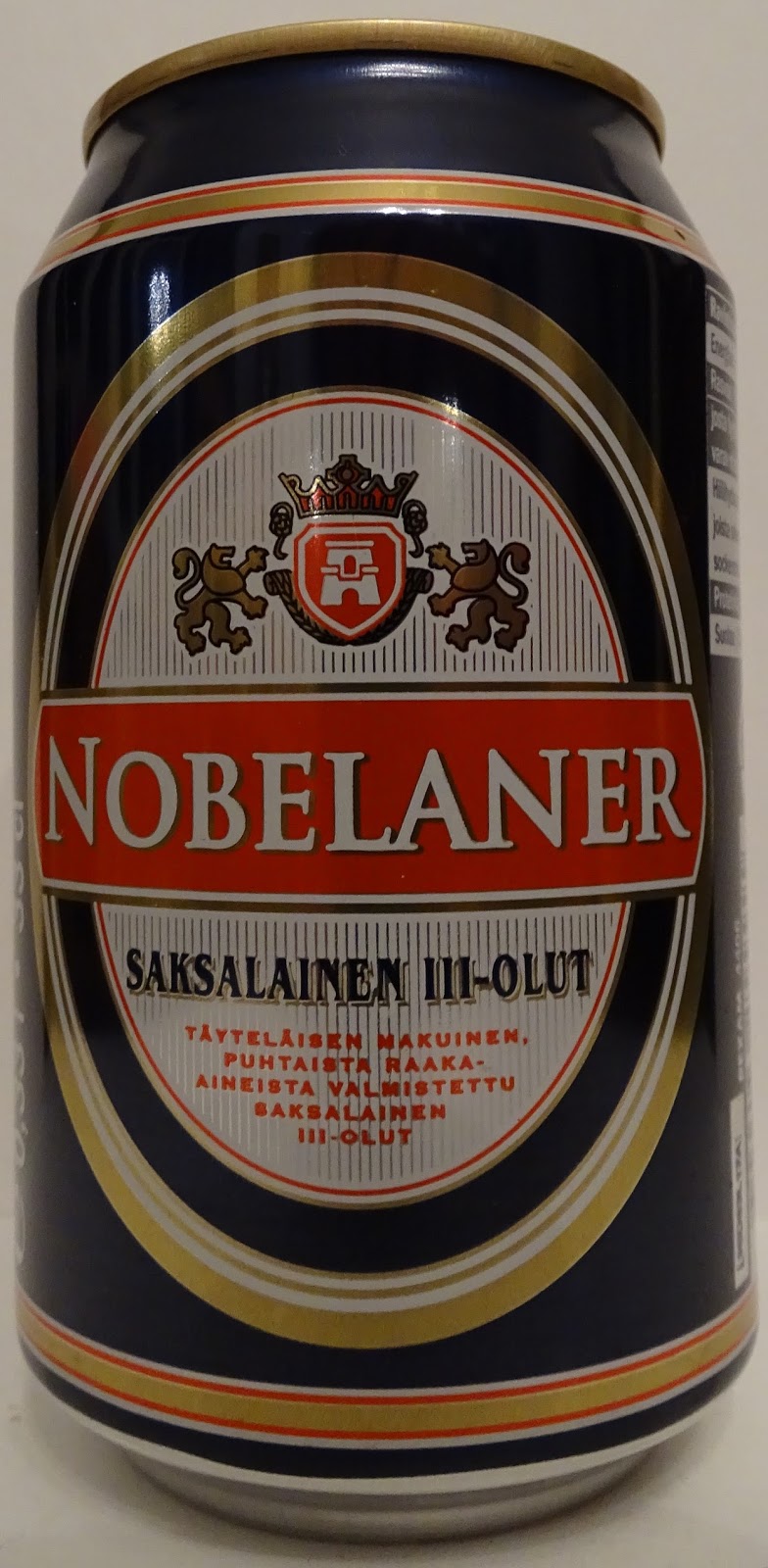 Maisteluni: Nobelaner saksalainen III-olut