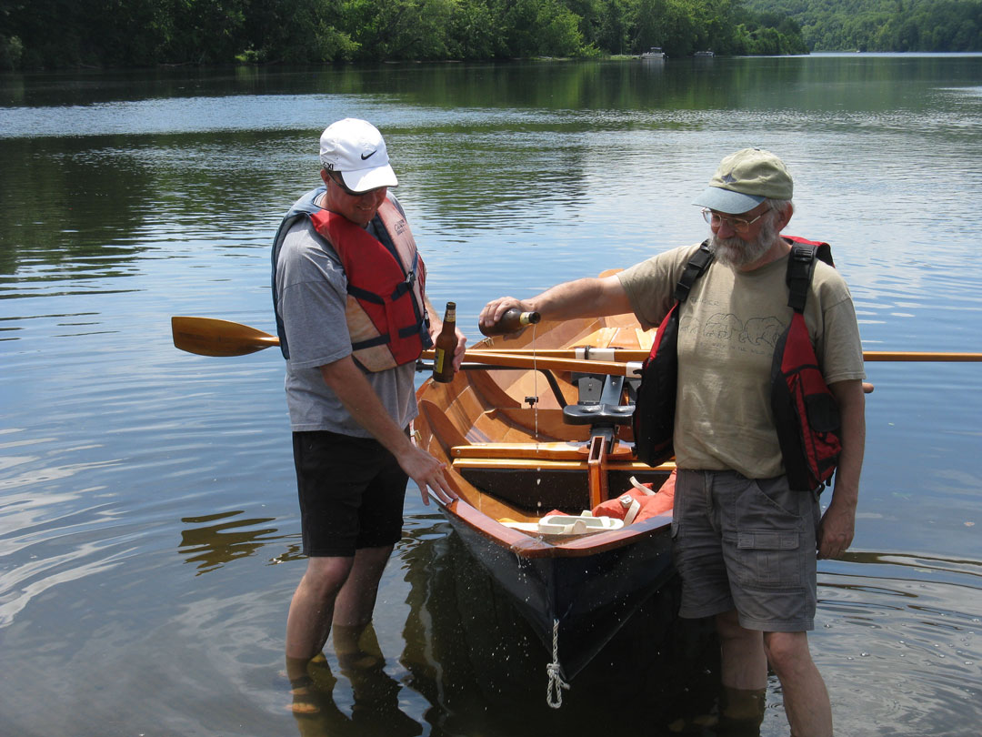 Building a Northeaster Dory: Sliding Seat Launch
