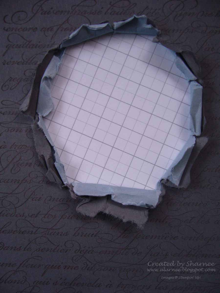 Alarnee Creations by Sharnee Torrents: "How to" in making a Torn Paper ...