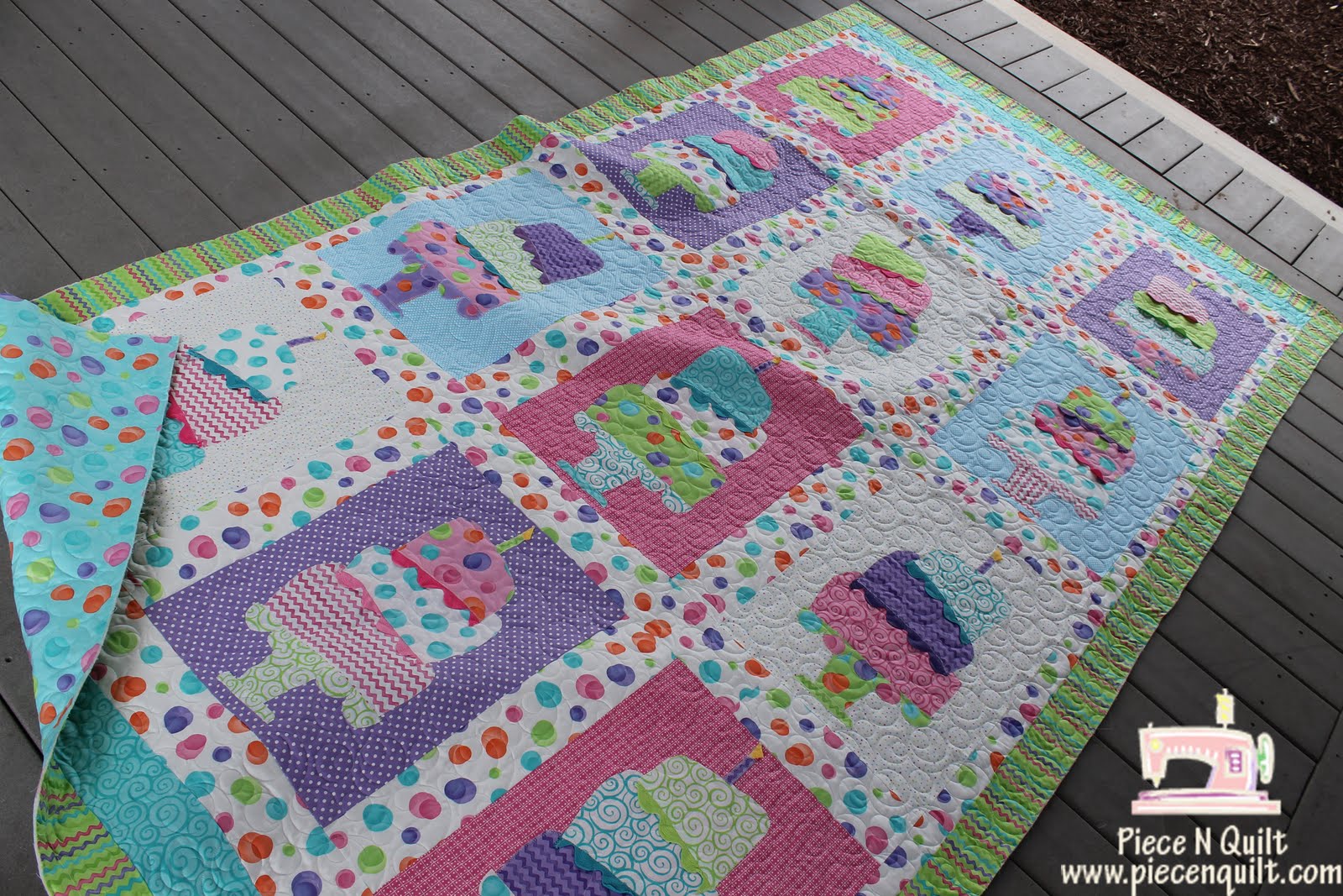 Piece N Quilt: Birthday Party Quilts!