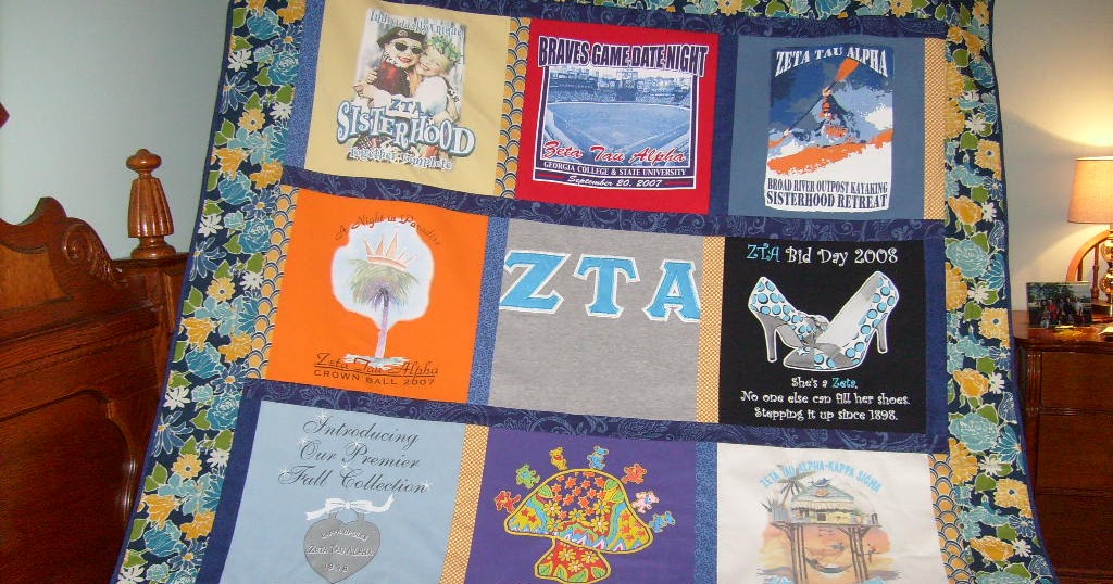 Shannon's Tee Shirt Quilts : A Married Couples - Double Sided Quilt