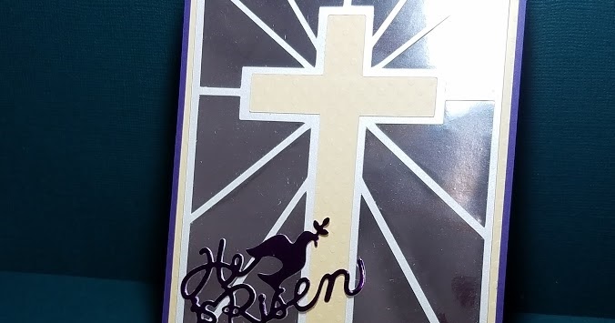 Tiggerscraps: Cross overlay card